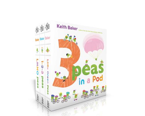 BOXEDー3 PEAS IN A POD (BOXED S Peas Keith Baker Keith Baker LITTLE SIMON2016 Boxed　Set English ISBN：9781481485272 洋書 Boo...