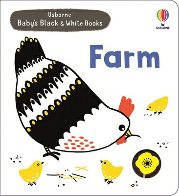 BABYS BLACK & WHITE BKS FARM Baby's Black and White Books Mary Cartwright Leeza Hernandez USBORNE BOOKS2025 Board　Books ...