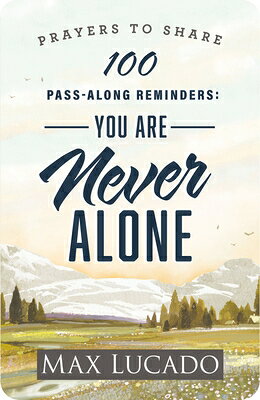 100 PASSーALONG REMINDERS YOU A Prayers to Share Max Lucado DAYSPRING2024 Paperback English ISBN：9798886025293 洋書 Social ...