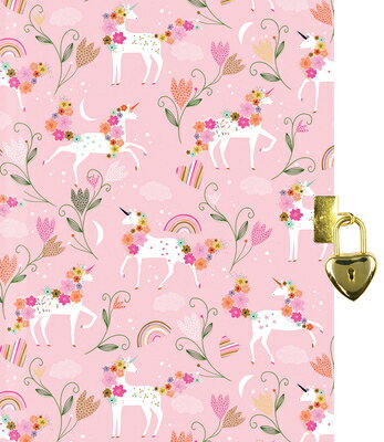 UNICORN BLOOMS LOCKING JOURNAL ー PETER PAUPER2025 Other English ISBN：9781441345318 洋書 NonーClassifiable（その他）