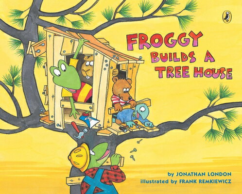 FROGGY BUILDS A TREE HOUSE Froggy Jonathan London PUFFIN BOOKS2013 Paperback English ISBN：9780142425336 洋書 Books for kid...