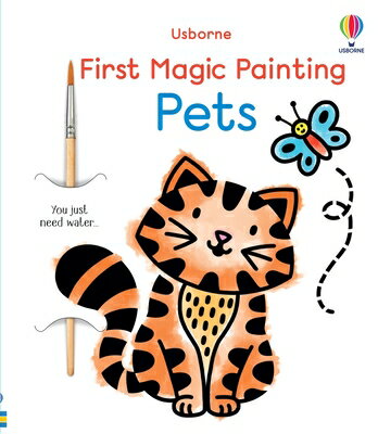 1ST MAGIC PAINTING PETS First Magic Painting Emily Ritson Abigail Wheatley USBORNE BOOKS2025 Paperback English ISBN：9781...