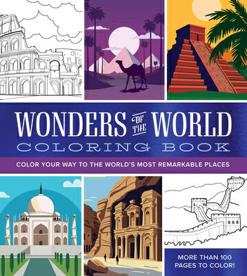 WONDERS OF THE WORLD COLOR BK Chartwell Coloring Books Editors of Chartwell Books CHARTWELL BOOKS2024 Paperback English ...