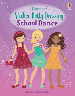 SDD SCHOOL DANCE Sticker Dolly Dressing Fiona Watt Jessica Secheret USBORNE BOOKS2025 Paperback English ISBN：97818354054...