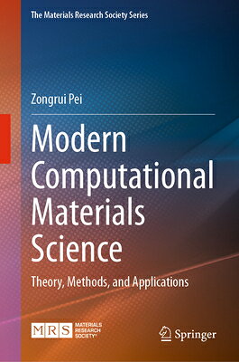 MODERN COMPUTATIONAL MATERIALS The Materials Research Society Zongrui Pei SPRINGER NATURE2026 Hardcover English ISBN：978...
