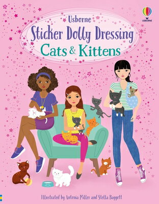 SDD CATS & KITTENS Sticker Dolly Dressing Lucy Bowman Antonia Miller Stella Baggott USBORNE BOOKS2026 Paperback English ...