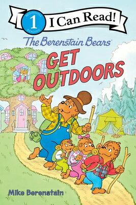 B BEARS GET OUTDOORS I Can Read Level 1 Mike Berenstain Mike Berenstain HARPERCOLLINS2025 Paperback English ISBN：9780063...