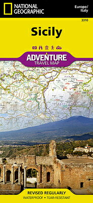 MAPーSICILY MAP ITALY 2022/E National Geographic Adventure Map National Geographic Maps NATL GEOGRAPHIC MAPS2022 Folded E...