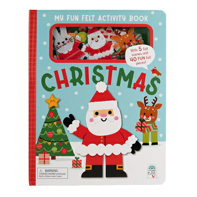 MY FUN FELT ACTIVITY BK XMAS Danielle Mudd Cottage Door Press COTTAGE DOOR PR2026 Hardcover English ISBN：9798890195456 洋...
