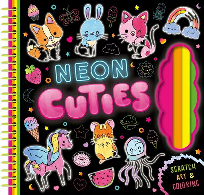 COLOR BKーNEON CUTIES Igloobooks Millicent Venton IGLOOBOOKS2024 Board　Books English ISBN：9781837955459 洋書 Books for kids...