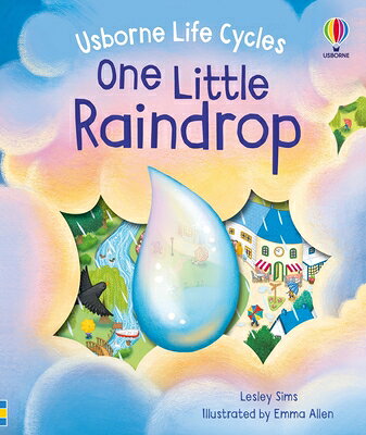 1 LITTLE RAINDROP Life Cycles Lesley Sims Emma Allen USBORNE BOOKS2025 Board　Books English ISBN：9781835405475 洋書 Books f...