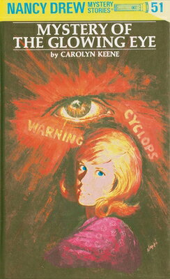 ND 51 MYST OF THE GLOWING EYE Nancy Drew Carolyn Keene GROSSET DUNLAP1974 Hardcover Revised English ISBN：9780448095516 洋...