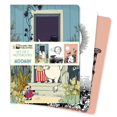 MOOMIN SET OF 3 STANDARD NOTEB Standard Notebook Collection Flame Tree Studio FLAME TREE PUB2025 Other English ISBN：9781...