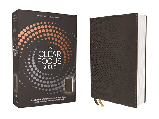 NIV CLEAR FOCUS BIBLE LEATHERS Clear Focus Zondervan ZONDERVAN2025 Imitation　Leather English ISBN：9780310465553 洋書 NonーC...