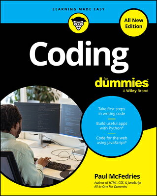 CODING FOR DUMMIES ALL NEW /E Paul McFedries FOR DUMMIES2025 Paperback English ISBN：9781394365562 洋書 Computers & Science...
