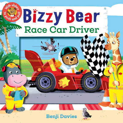 BIZZY BEAR RACE CAR DRIVER Bizzy Bear Benji Davies CANDLEWICK BOOKS2019 Board　Books English ISBN：9781536205596 洋書 Books ...