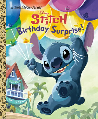 BIRTHDAY SURPRISE (DISNEY STIT Little Golden Book Virginia Murphy Alan Batson GOLDEN BOOKS PUB CO INC2025 Hardcover Engl...
