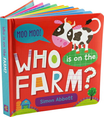 WHO IS ON THE FARM BOARD BK Simon Abbott Simon Abbot PETER PAUPER2022 Board　Books English ISBN：9781441335654 洋書 Books fo...