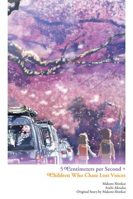 5 CENTIMETERS PER 2ND + CHILDR Makoto Shinkai Asahi Akisaka Taylor Engel YEN PR2021 Hardcover English ISBN：9781975315696...