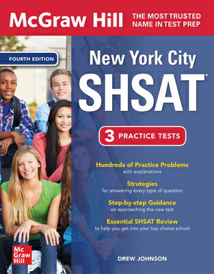 MGWH NEW YORK CITY SHSAT 4TH / Drew D. Johnson MCGRAW HILL BOOK CO2022 Paperback English ISBN：9781264285754 洋書 Reference...
