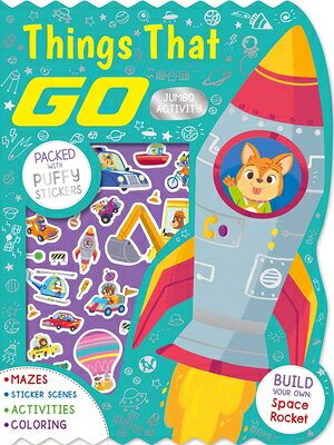 STICKERSーTHINGS THAT GO JUMBO Igloobooks Gabriele Tafuni IGLOOBOOKS2023 Paperback English ISBN：9781837715770 洋書 Books fo...