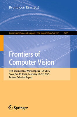 FRONTIERS OF COMPUTER VISION Communications in Computer and Information Science Byungjoon Kim SPRINGER2026 Paperback Eng...