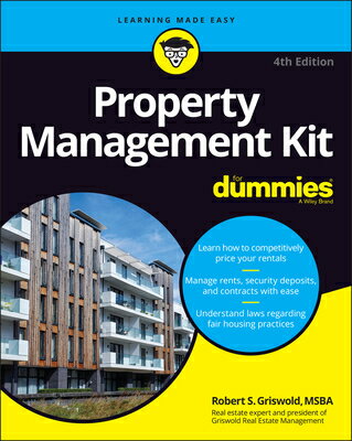 PROPERTY MGMT KIT FOR DUMMIES Robert S. Griswold FOR DUMMIES2021 Paperback English ISBN：9781119835783 洋書 Business & Self...