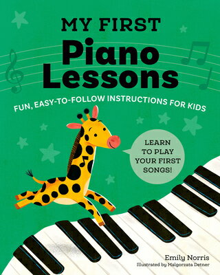 MY 1ST PIANO LESSONS My First Piano Books Emily Norris Malgorzata Detner ZEITGEIST2023 Paperback English ISBN：9780593435...