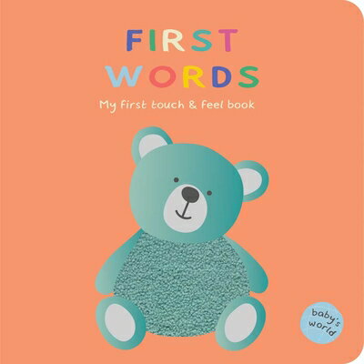 1ST WORDS MY 1ST TOUCH & FEEL Baby's World Shelley Cox LAKE PR2025 Board　Books English ISBN：9780655235811 洋書 Books for k...