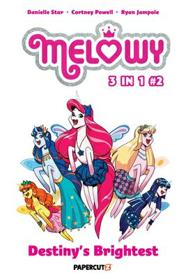 MELOWY 3 IN 1 VOL 2 Melowy Cortney Powell Ryan Jampole PAPERCUTZ2025 Paperback English ISBN：9781545815823 洋書 Books for k...