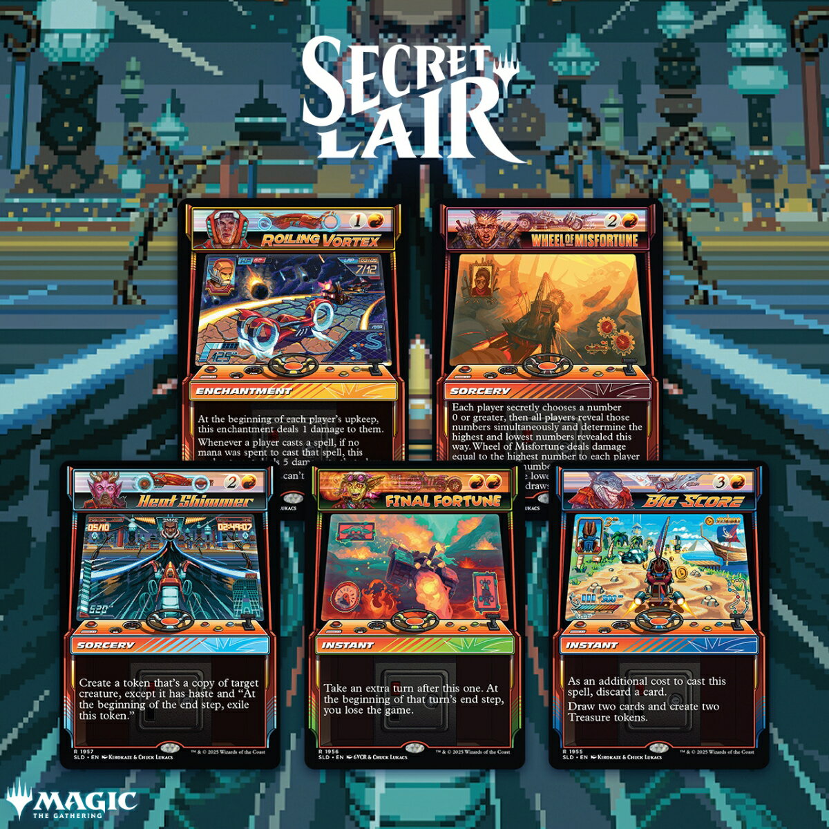 マジック：ザ・ギャザリング Secret Lair Winter Superdrop2025 Secret Lair x Hatsune ...