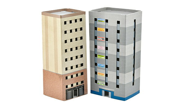 トミーテック 玩具トミーテック TOMYTEC 趣味 大人 ホビー ジオラマ 鉄道模型 車両 電車 Nゲージ ジオラマコレクション ジオコレ ペーパーストラクチャー C04ハイツ・テナントビル 【325833】 (テツドウモケイ ジオラマ)...