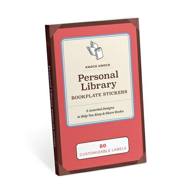 PERSONAL LIB BOOKPLATE STICKER Knock Knock Personal Library Kits Knock Knock KNOCK KNOCK BOOKS2026 Paperback English ISB...