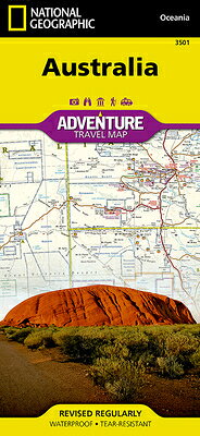 MAPーAUSTRALIA MAP 2019/E National Geographic Adventure Map National Geographic Maps NATL GEOGRAPHIC MAPS2019 Folded Engl...