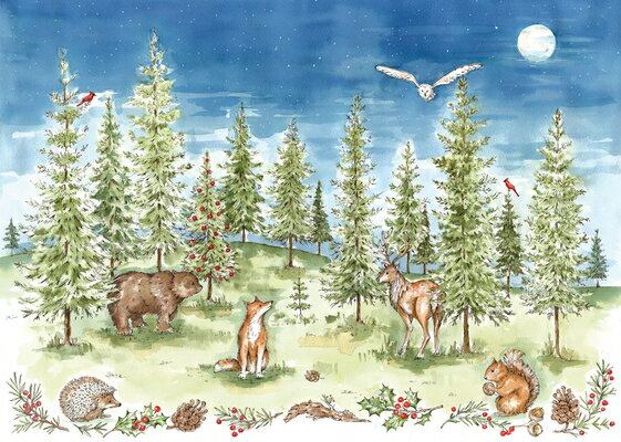 WOODLAND WONDER DLX BOXED HOLI ー PETER PAUPER2025 Novelty English ISBN：9781441345905 洋書 NonーClassifiable（その他）