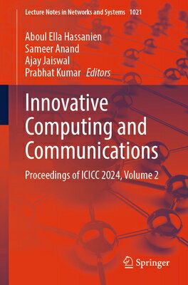 INNOVATIVE COMPUTING & COMMUNI Lecture Notes in Networks and Systems Aboul Ella Hassanien Sameer Anand Ajay Jaiswal SPRI...