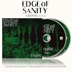EDGE OF SANITYクリプティック（リイシュー）（デラックス・2CD・ジュエルケース・イン・O・カード） エッジ・オブ・サニティ 発売日：2026年04月03日 予約締切日：2026年02月13日 CRYPTIC (REーISSUE...