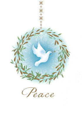 PEACEFUL TIDINGS SMALL BOXED H ー PETER PAUPER2025 Novelty English ISBN：9781441345936 洋書 NonーClassifiable（その他）