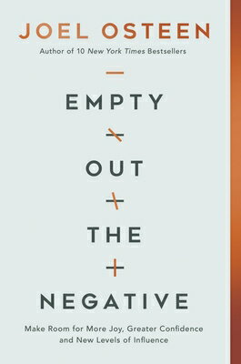 EMPTY OUT THE NEGATIVE Joel Osteen FAITHWORDS2021 Paperback English ISBN：9781546016014 洋書 Social Science（社会科学） Religion