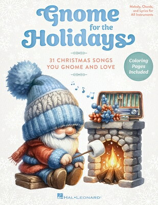 GNOME FOR THE HOLIDAYS EASY ME ー HAL LEONARD PUB CO2025 Paperback English ISBN：9798350156041 洋書 Art & Entertainment（芸術＆エ...