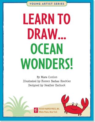 COLOR BKーLEARN TO DRAW OCEAN W Inc Peter Pauper Press PETER PAUPER2015 Novelty English ISBN：9781441316042 洋書 Books for k...