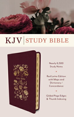 KJV STUDY BIBLE NX (CRIMSON BO KJV Study Bible Christopher D. Hudson BARBOUR PUBL INC2023 Imitation　Leather English ISBN...