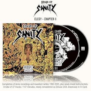 EDGE OF SANITYエレジー・チャプター2（デモズ・コンプ．）（デラックス・2CD・ジュエルケース・イン・O・カード） エッジ・オブ・サニティ 発売日：2026年04月03日 予約締切日：2026年02月13日 ELEGY ー CH...