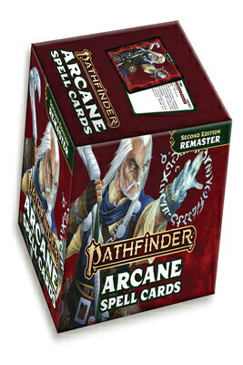 PATHFINDER ARCANE SPELL CARDS Paizo Publishing PAIZO2024 Hardcover English ISBN：9781640786127 洋書 Family life & Comics（生活...