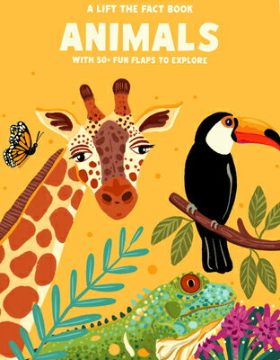 ANIMALSーLIFT FLAP LiftーTheーFact Books Emma Whitelaw FIVE MILE PR2025 Board　Books English ISBN：9781923286153 洋書 Books for...