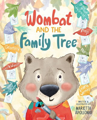 WOMBAT & THE FAMILY TREE Marietta Apollonio Marietta Apollonio THOMAS NELSON PUB2024 Hardcover English ISBN：978140024618...