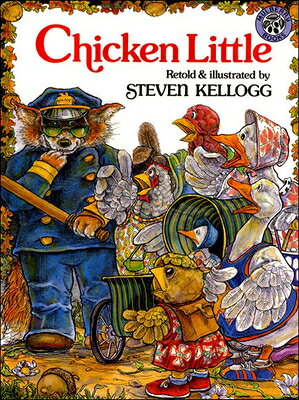 CHICKEN LITTLE TURTLEBACK SCHO Steven Kellogg TURTLEBACK BOOKS1987 Prebound Turtleback Scho English ISBN：9780808596196 洋...
