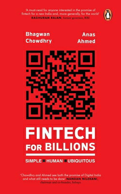 FINTECH FOR BILLIONS Bhagwan Chowdhry INDIA VIKING2024 Hardcover English ISBN：9780670096213 洋書 Business & SelfーCulture（ビ...