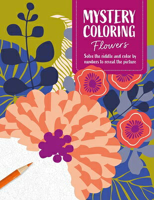 MYST COLORING FLOWERS Mystery Coloring Sverine Prlat DAVID & CHARLES2025 Paperback English ISBN：9781446316238 洋書 Family ...