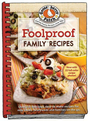 FOOLPROOF FAMILY RECIPES Everyday Cookbook Collection Gooseberry Patch GOOSEBERRY PATCH2026 Hardcover English ISBN：97816...